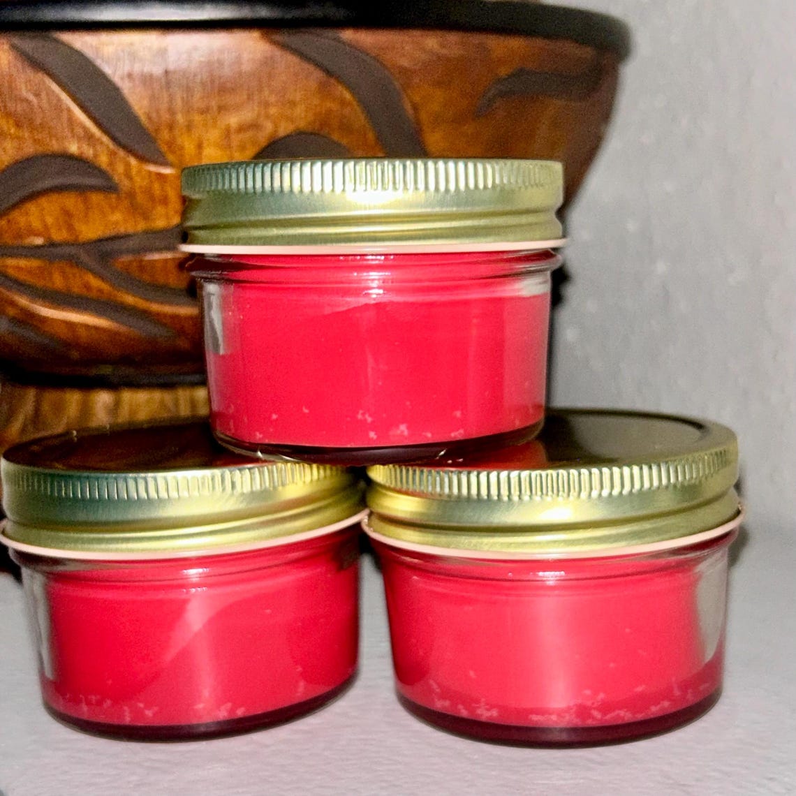 Rose Petals Wickless Candle, 3 Oz. Rose Water Scent Wickless Candle ...