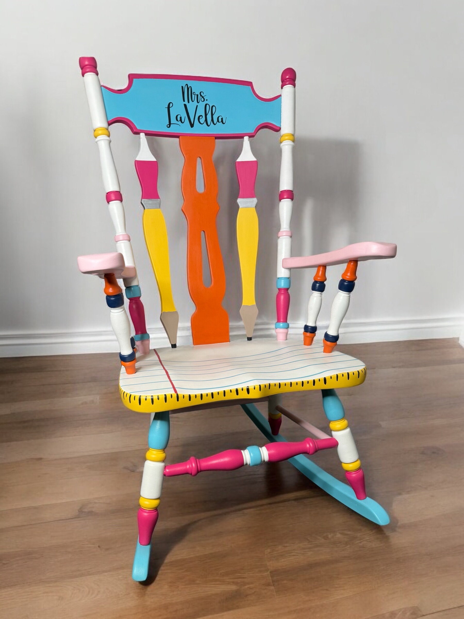 Soldcustom Designed & Hand Painted Teachers Back to School Classroom ...