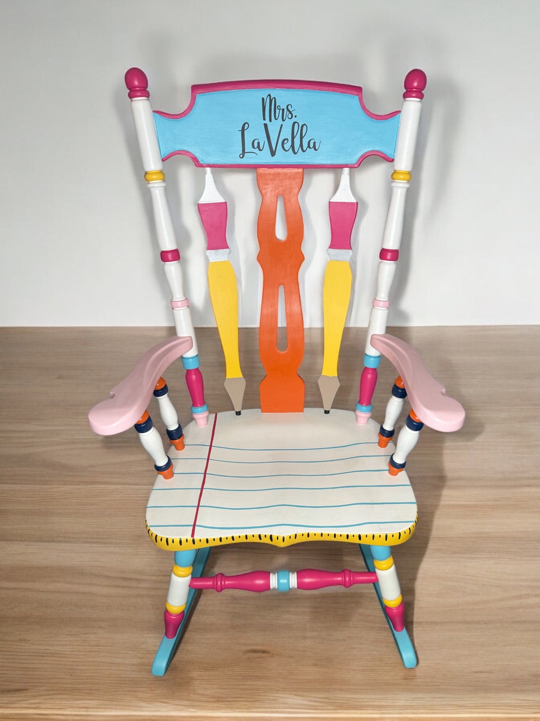 Soldcustom Designed & Hand Painted Teachers Back to School Classroom ...