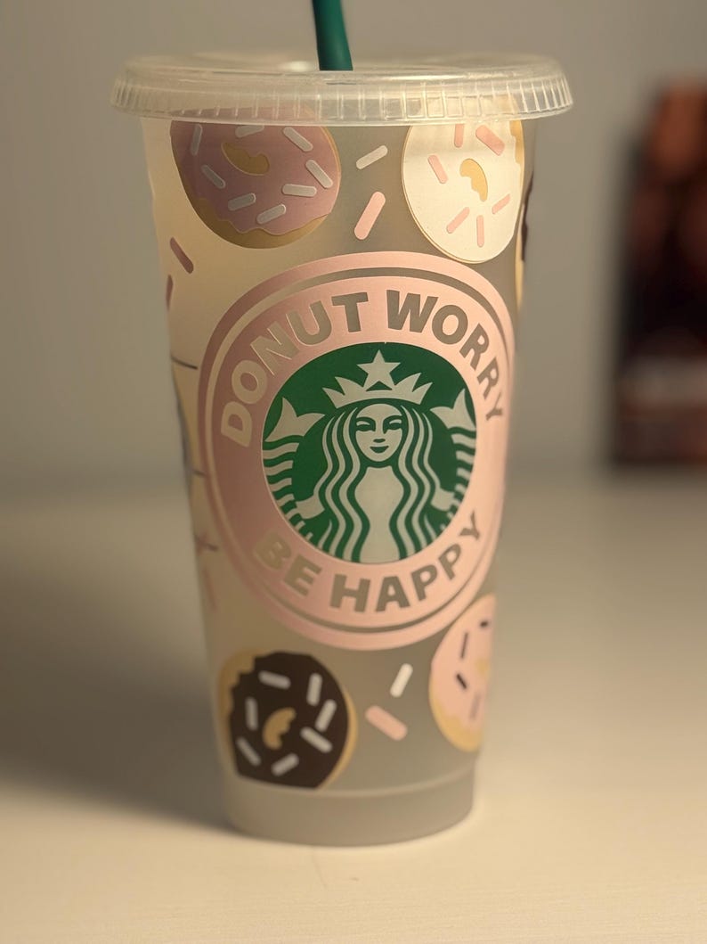 Custom Reusable Starbucks Cup – Cute & Trendy Design - Etsy