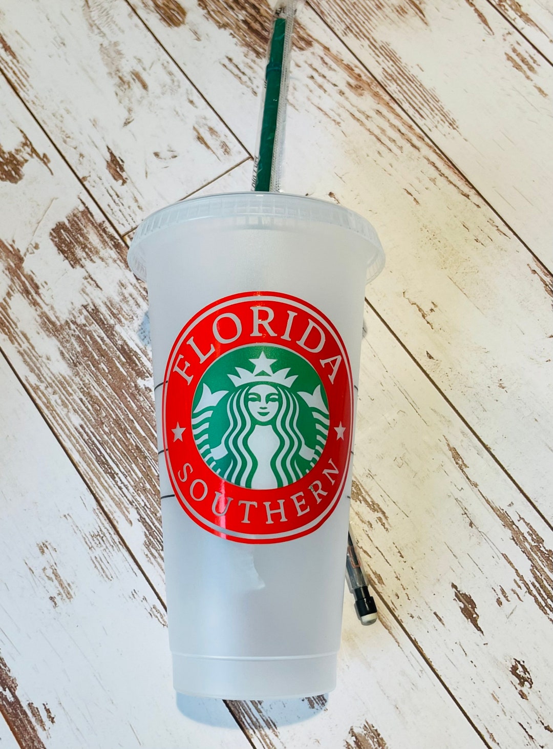 College, University Cup, Starbucks Venti Cup - Etsy