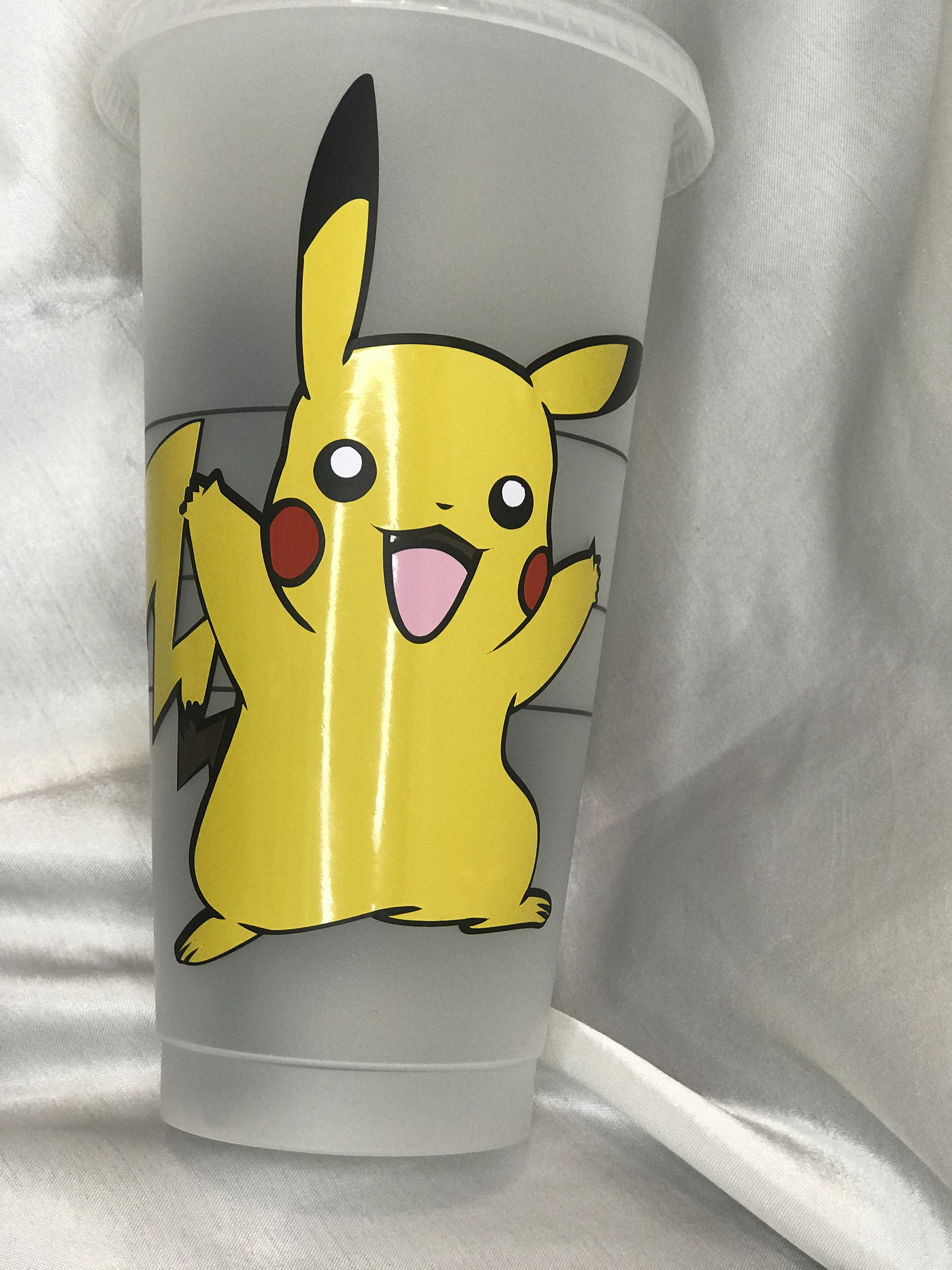 Pokémon Pikachu Starbucks Venti Cup - Etsy