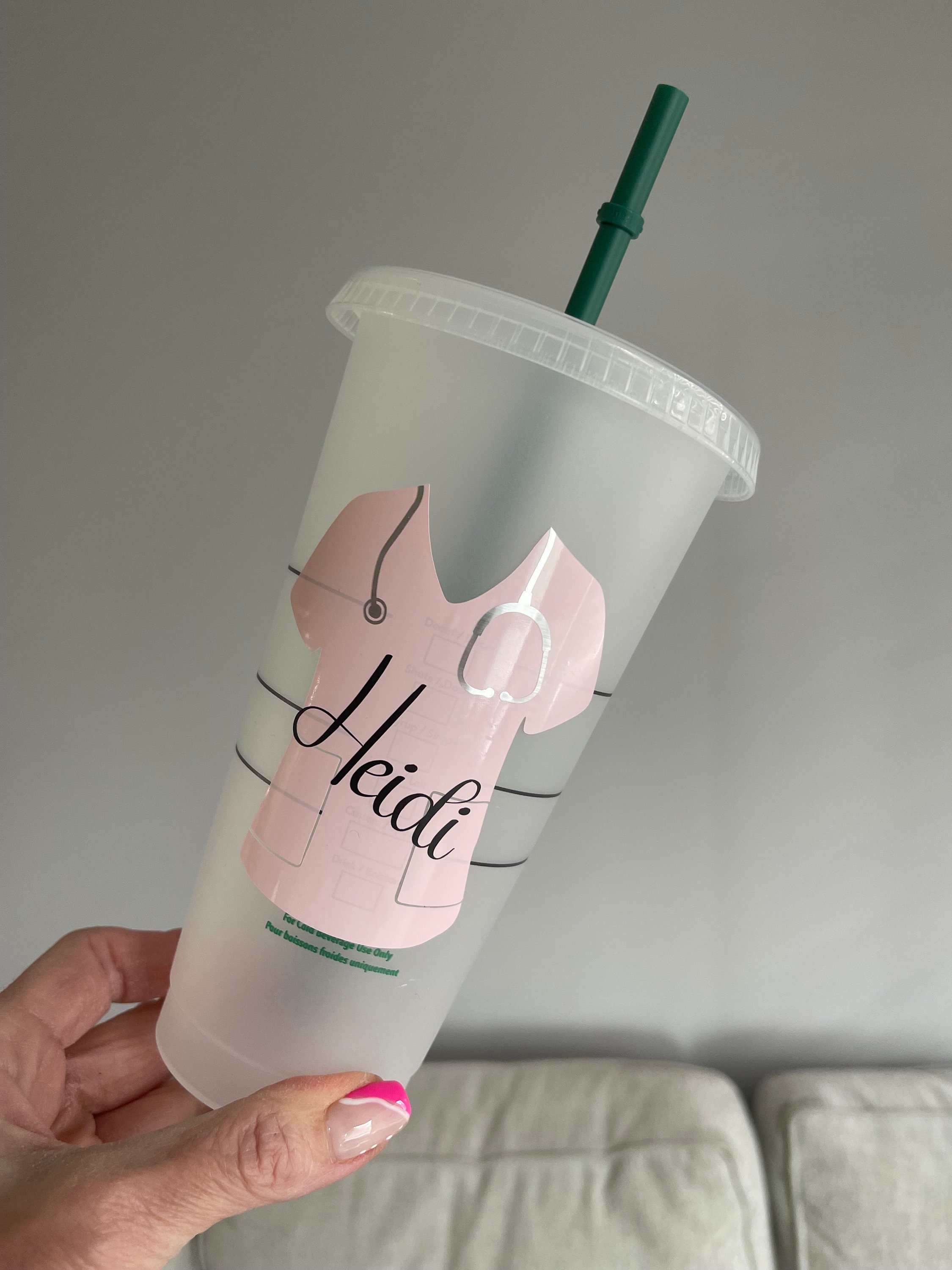 Nurse, Dr. Scrubs Starbucks Venti Cup - Etsy
