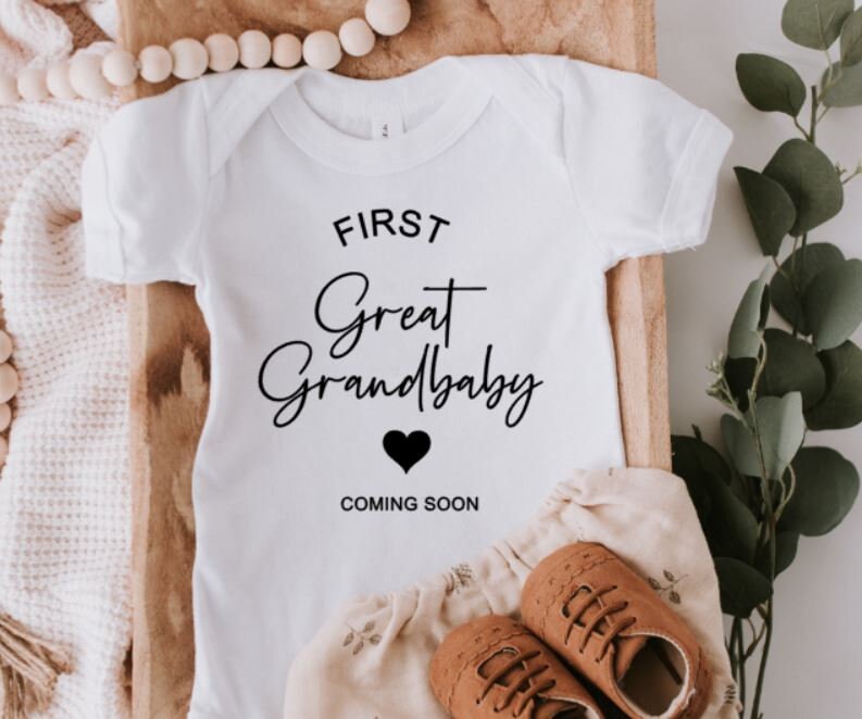 First Great Grandbaby Coming Soon Pregnancy Announcement | Etsy