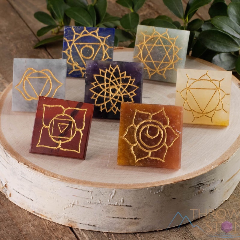 Chakra Pyramid Set - Etsy