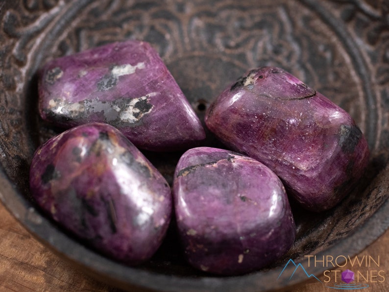 RUBY Tumbled Crystals Crystal Healing Pocket Stone Unique | Etsy