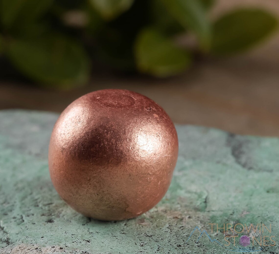COPPER Sphere Mini Copper Balls Unique Gift Polished | Etsy