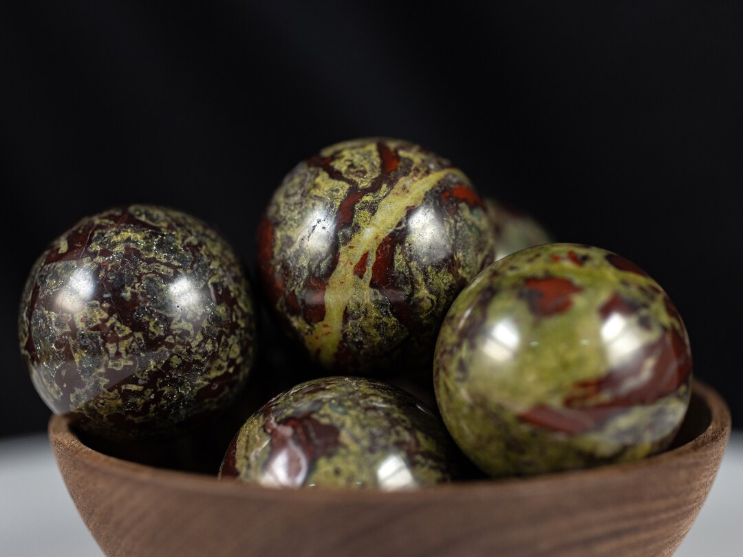 DRAGONS BLOOD JASPER Crystal Ball - Root Chakra, Polished Gemstone ...
