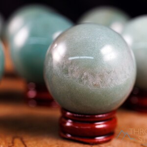 AVENTURINE Green Crystal Sphere – Home Decor, Crystal Ball, Gemstone ...