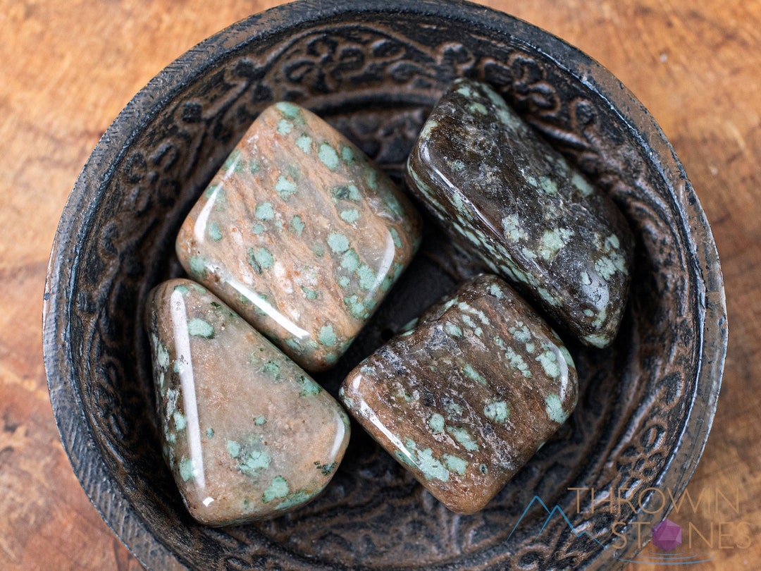 NUNDERITE Tumbled Crystals - Crystal Grid, Mediation Stones ...