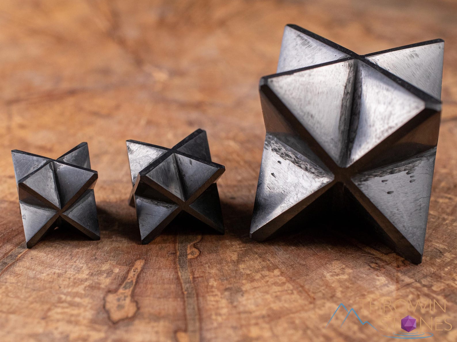 SHUNGITE Merkaba – Hand Carved, Shungite Crystal, Merkaba Crystal ...