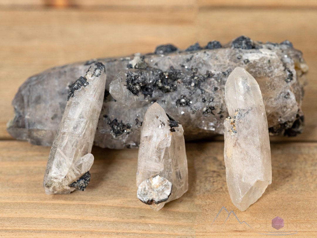 WITCHES FINGER QUARTZ Crystal Thin Raw Stones Crystal - Etsy