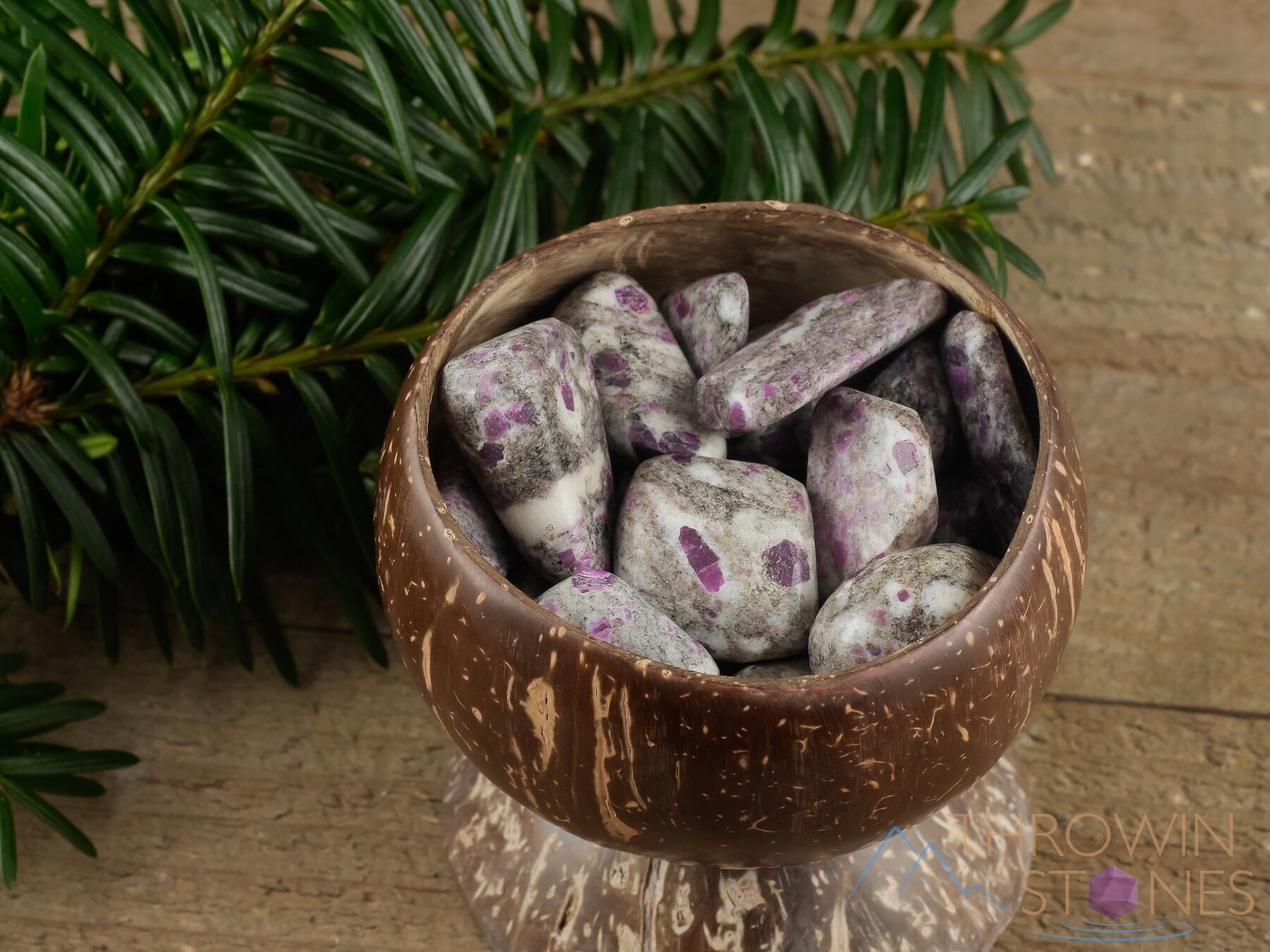 RUBY in Matrix Tumbled Crystals - Self Care, Healing Crystals, Unique ...