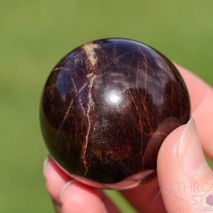 STAR GARNET Sphere Crystal Ball Housewarming Gift Crystal - Etsy