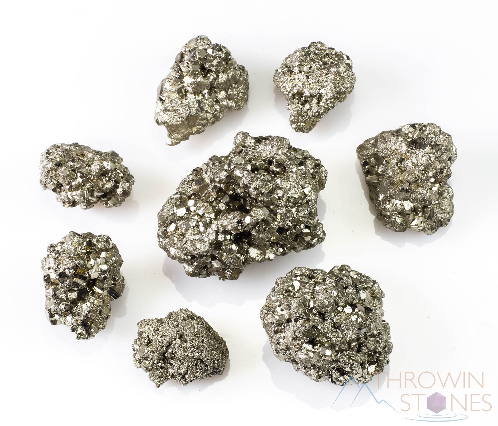 PYRITE Cluster XS S M L Raw Crystal Protection Stone | Etsy