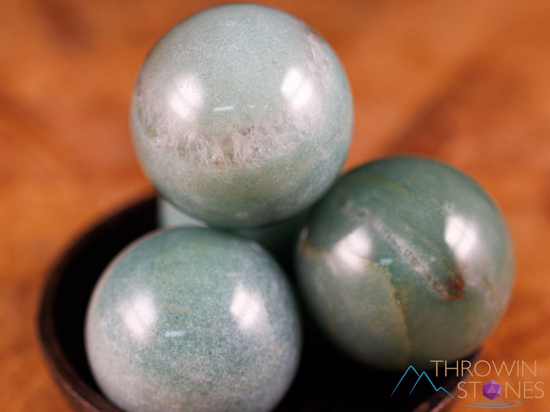 AVENTURINE Green Crystal Sphere Home Decor Crystal Ball - Etsy