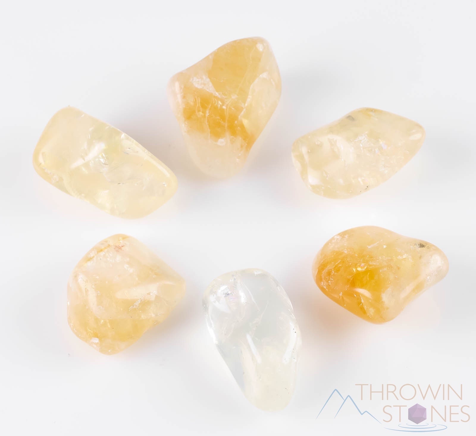 CITRINE Tumbled Crystals Crystal Healing Protection Stones | Etsy