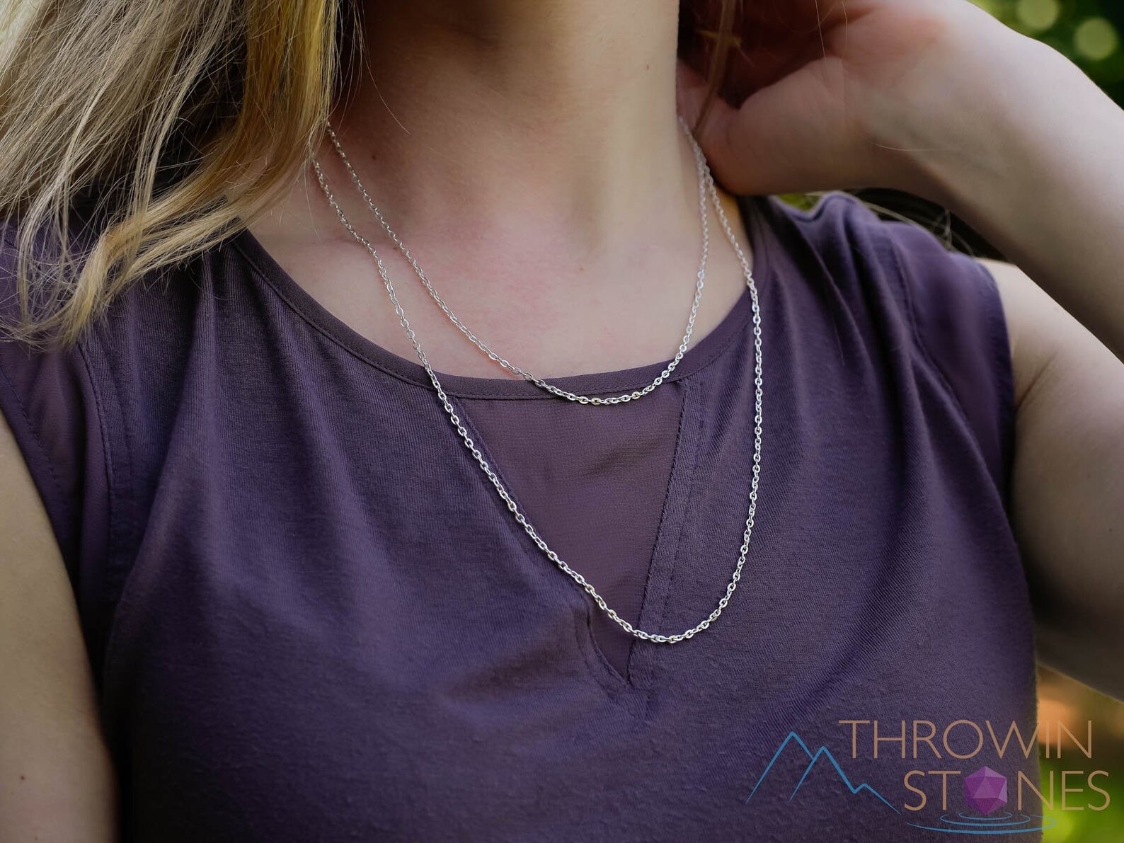 Silver Plated Chain Snake Rope Cable 18 24 | Etsy