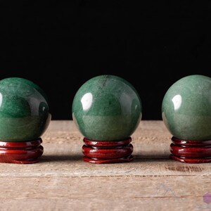 AVENTURINE Green Crystal Sphere – Home Decor, Crystal Ball, Gemstone ...