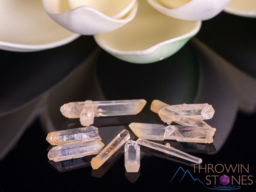 MANGO QUARTZ Crystals Mini Crystal Points, Jewelry Making, Healing ...