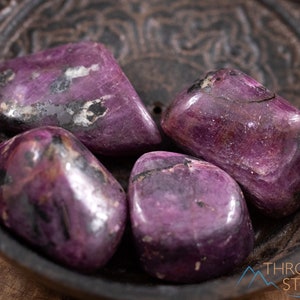 RUBY Tumbled Crystals - Crystal Healing, Pocket Stone, Unique Gift, Tumbled Stones, E0856 - Etsy