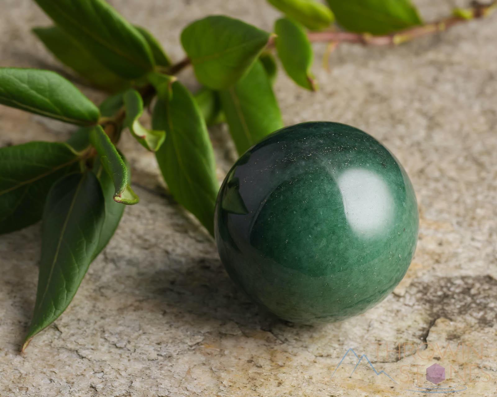 AVENTURINE Green Crystal Sphere – Home Decor, Crystal Ball, Gemstone ...