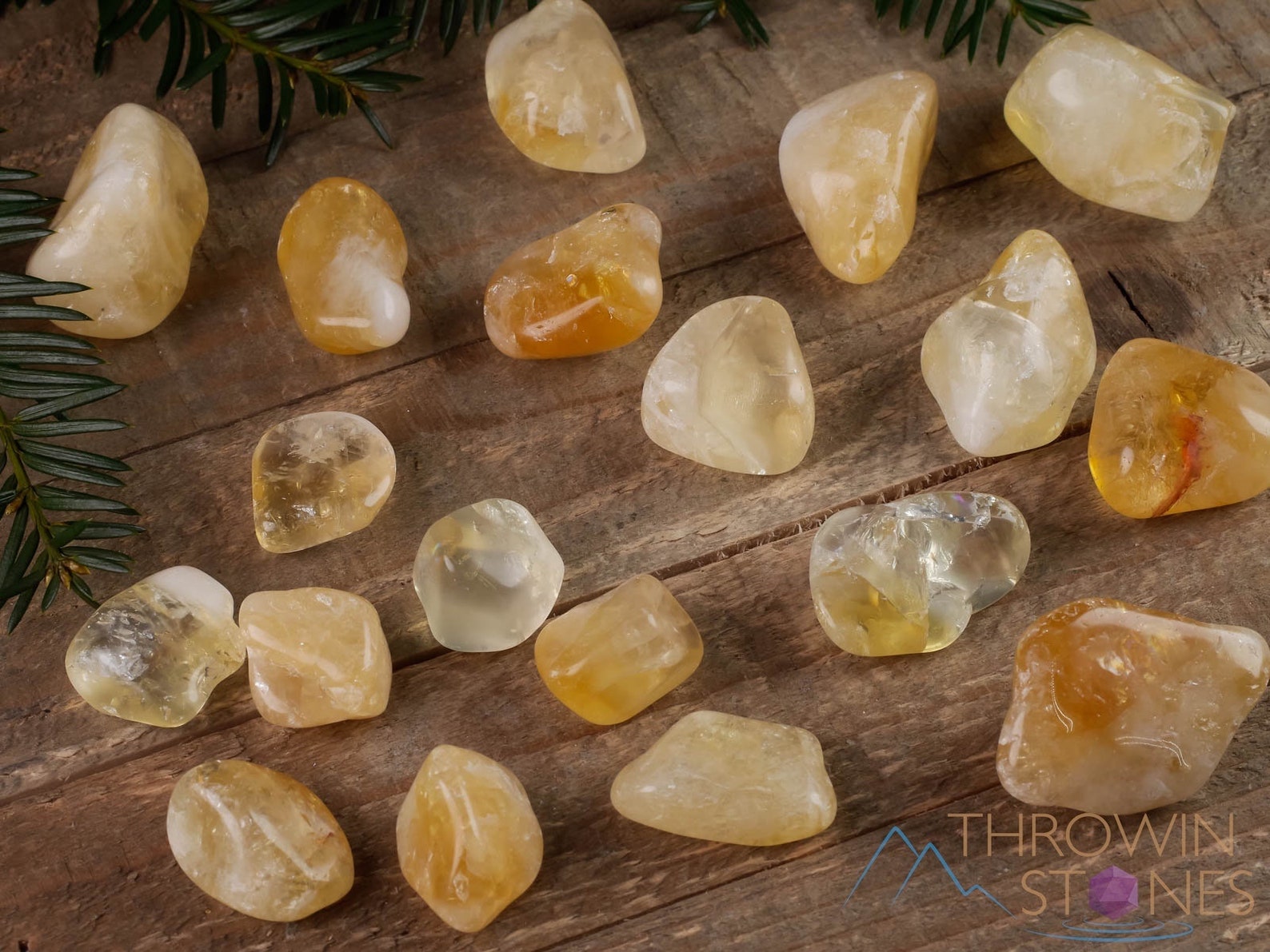 CITRINE Tumbled Crystals Crystal Healing Protection Stones - Etsy