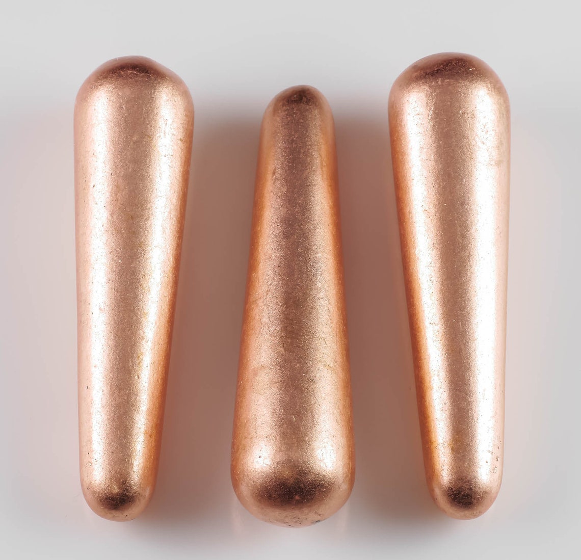 COPPER Massage Wand Self Care Crystal Point Polished - Etsy