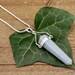 ANGELITE Crystal Point Pendant Bridesmaid Gift Healing - Etsy