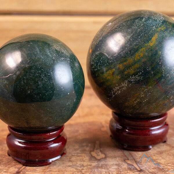 Bloodstone Sphere - Etsy