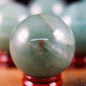 AVENTURINE Green Crystal Sphere – Home Decor, Crystal Ball, Gemstone ...