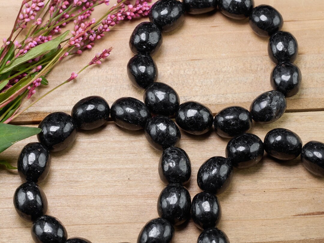 COPPERNITE Tumbled Gemstone Bracelet - Crystal Healing, Handcrafted ...