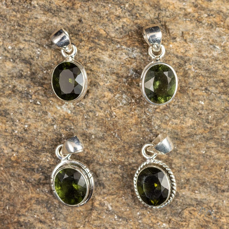 Moldavite Necklace - Etsy