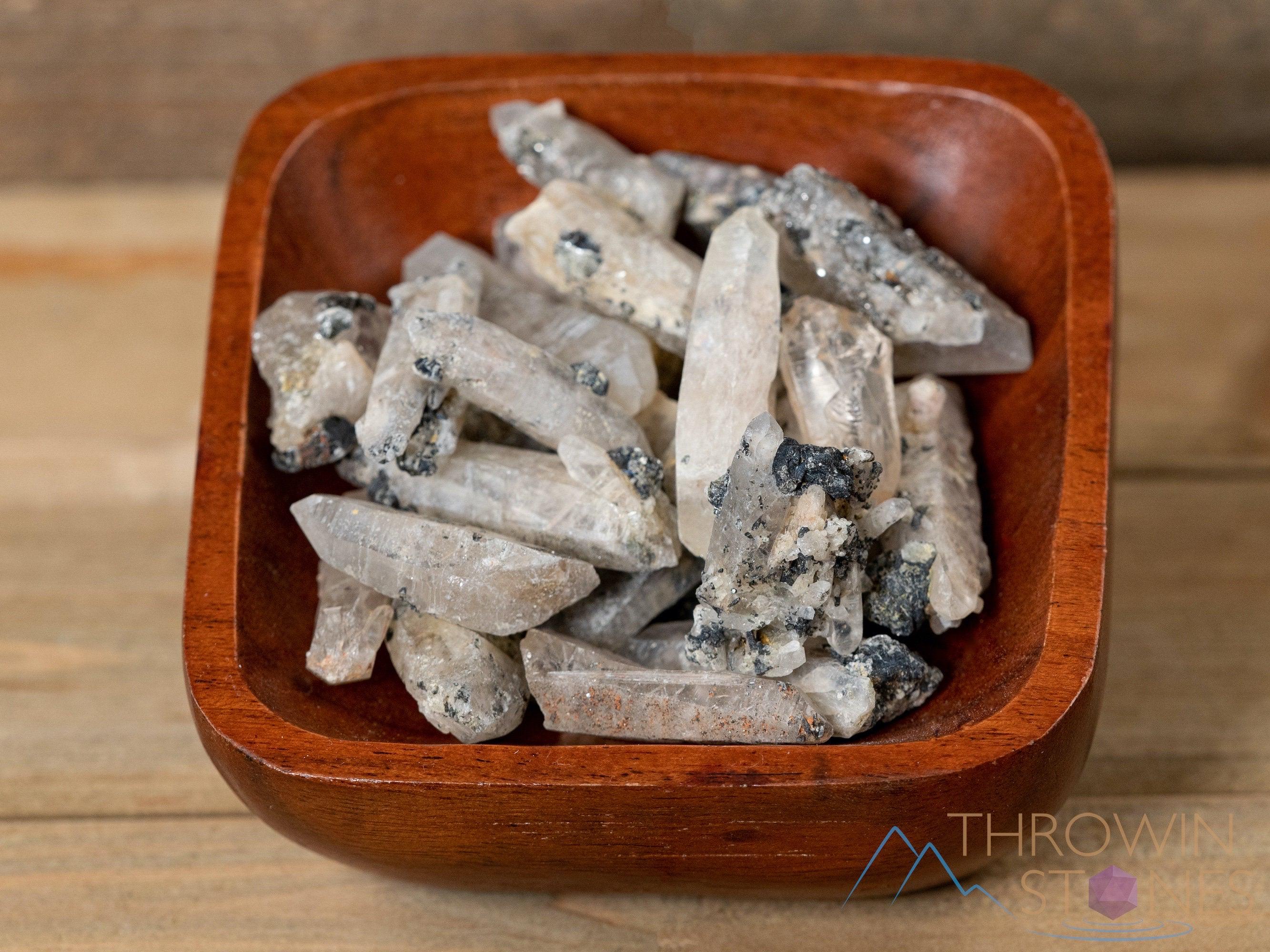 WITCHES FINGER Quartz Crystal : Thin Raw Natural Stone Point for Rock ...