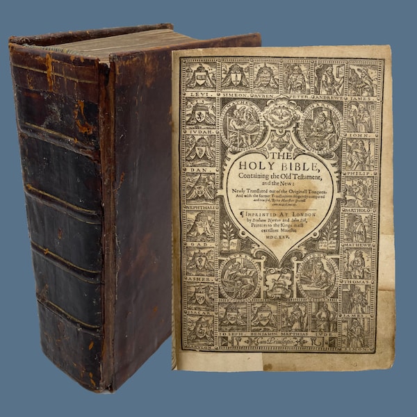 Antique Bible Pages - Etsy