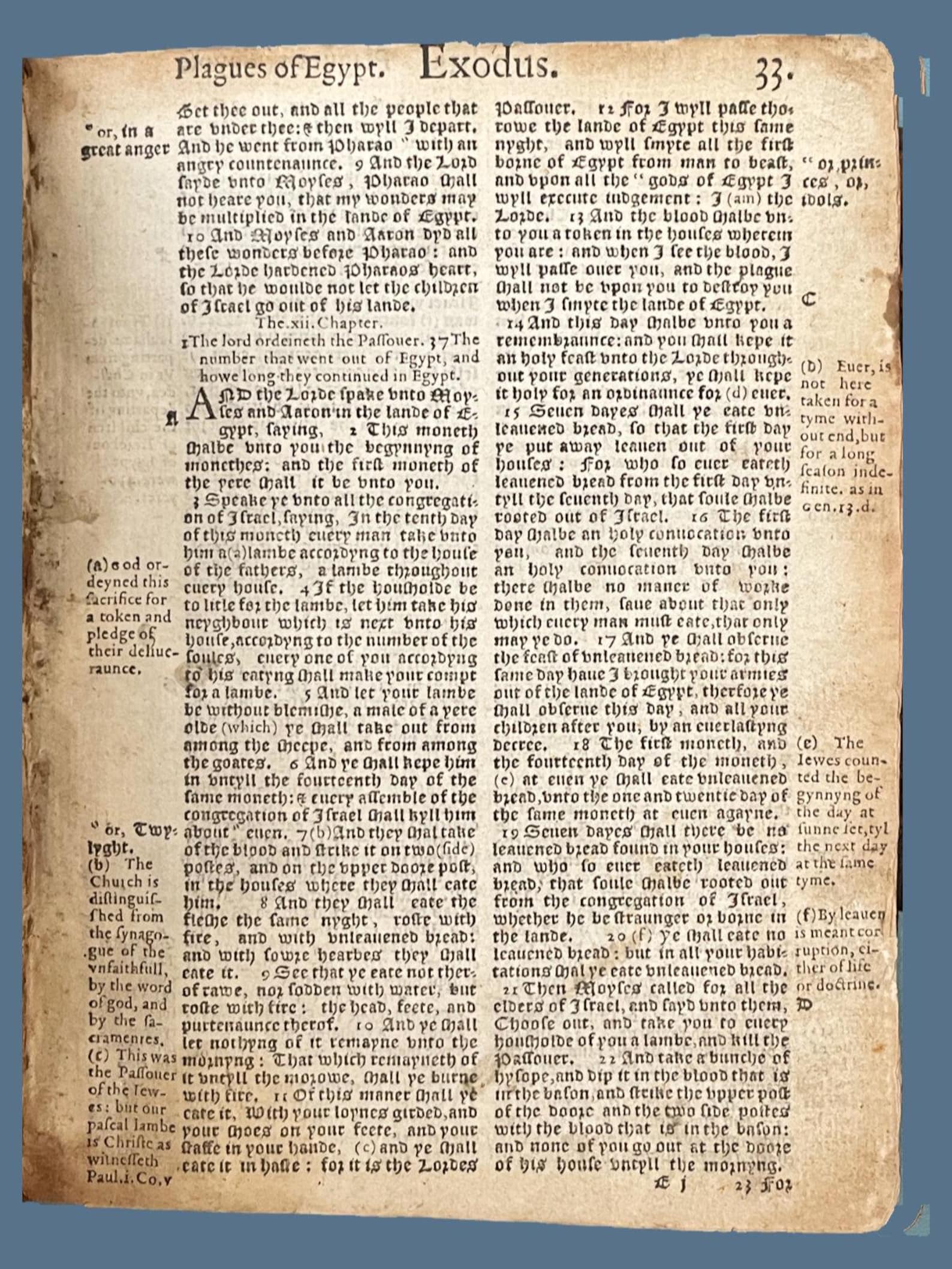 1569 First Edition Quarto Bishops’ Bible With Clasps Woodcuts Maps ...