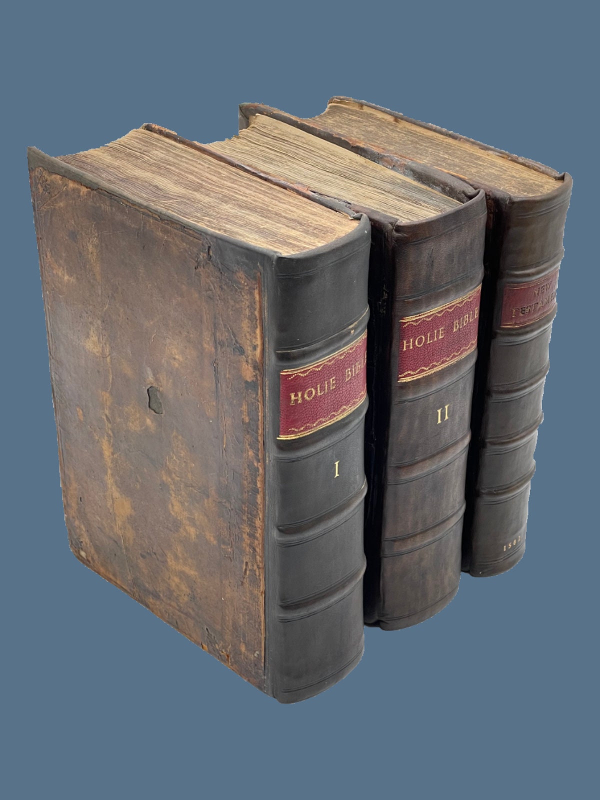 1582 Rhemes NT and 1609-10 Doway OT – First Edition Roman Catholic ...