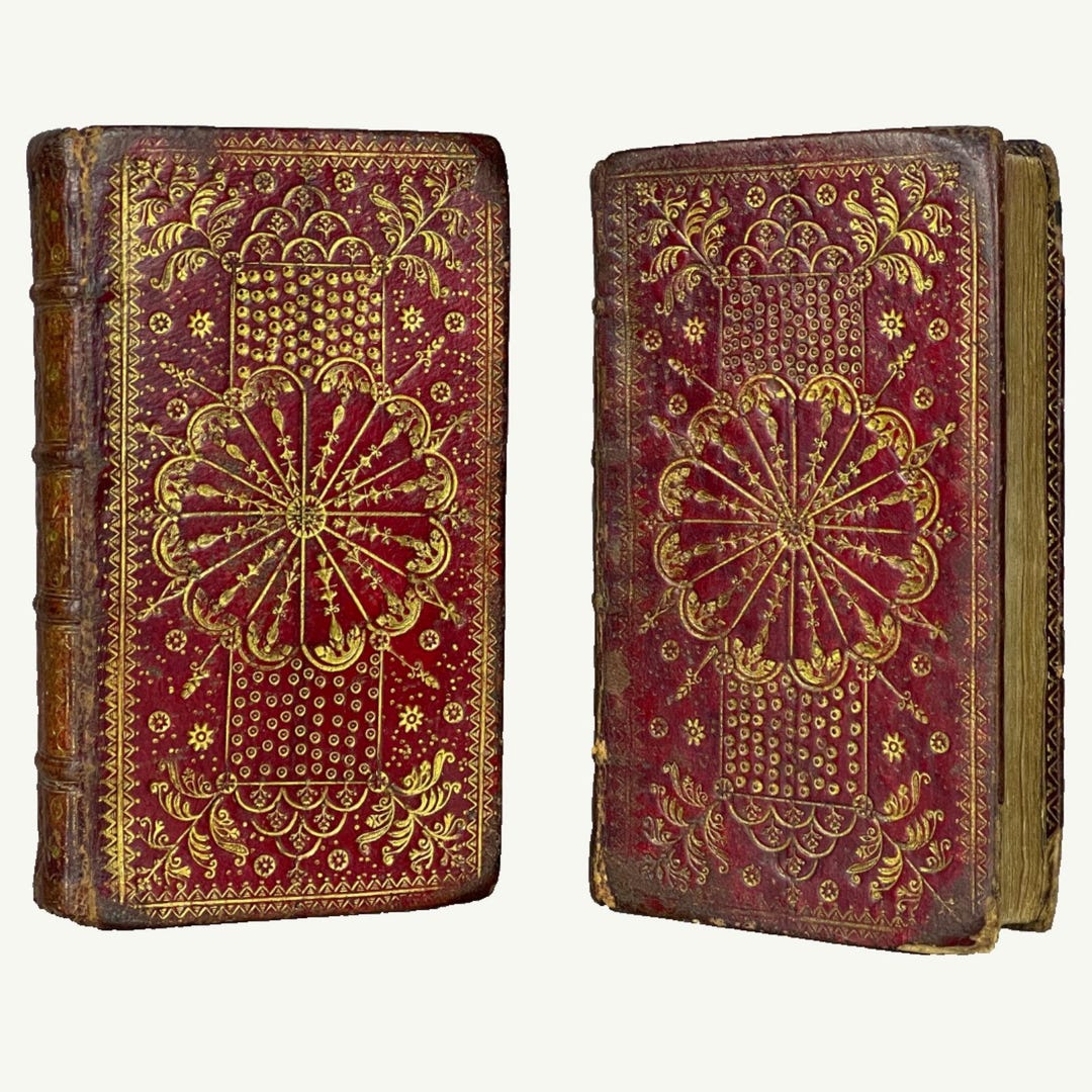 1764 King James Bible Set With Vibrant Scottish Wheel Bindings - Etsy