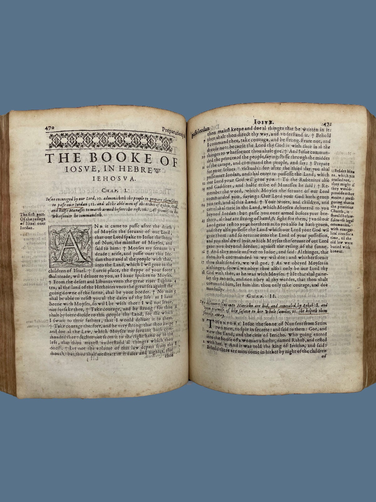 1582 Rhemes NT and 1609-10 Doway OT First Edition Roman Catholic Bible ...