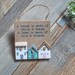 Hanging 3d House Sign Rustic Wood 3D House Hanging Sign Home - Etsy