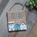Hanging 3d House Sign Rustic Wood 3D House Hanging Sign Home - Etsy