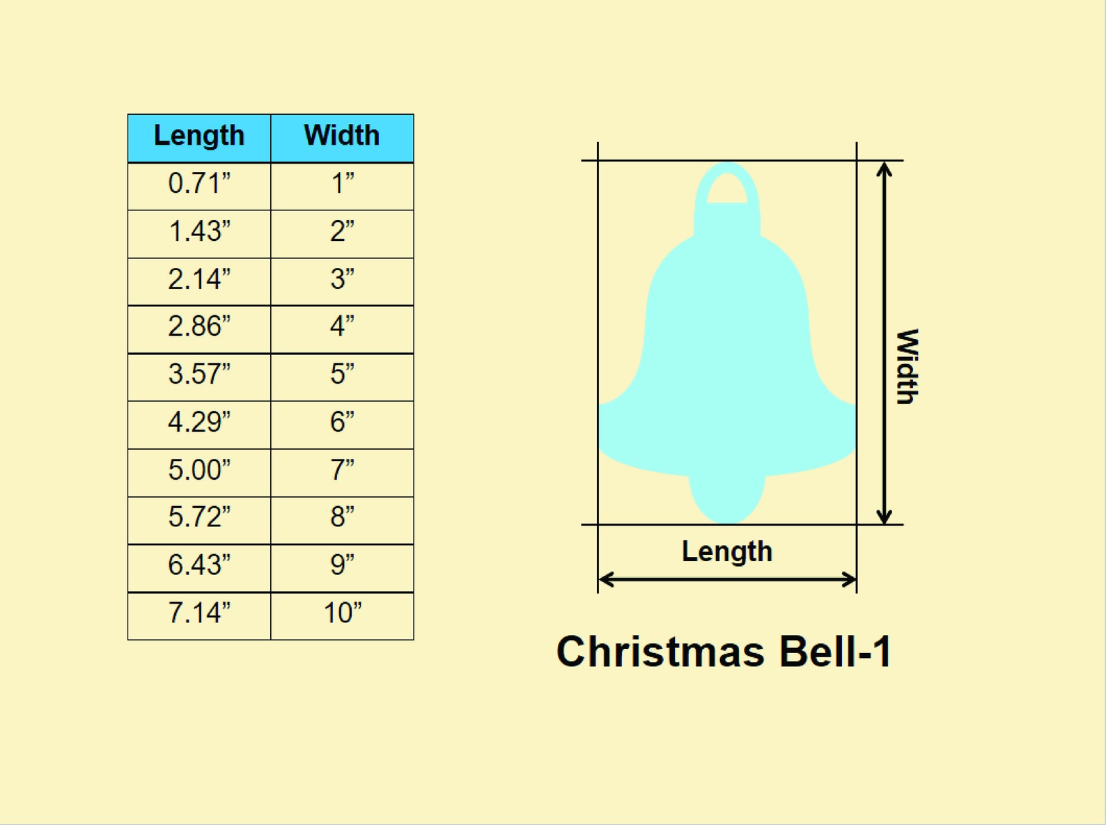 Christmas Bell Multiple Sizes Laser Cut Unfinished Wood Etsy Christmas Bell Multiple Sizes Laser Cut Unfinished Wood Etsy