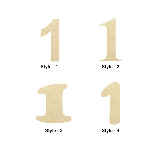 Large Wood Numbers - Etsy