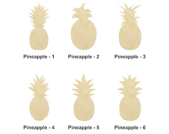 Pineapple Wood Cutout - Etsy
