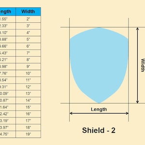 Shield Soldier or Knight Shape - Multiple Sizes - Laser Cut Unfinished ...