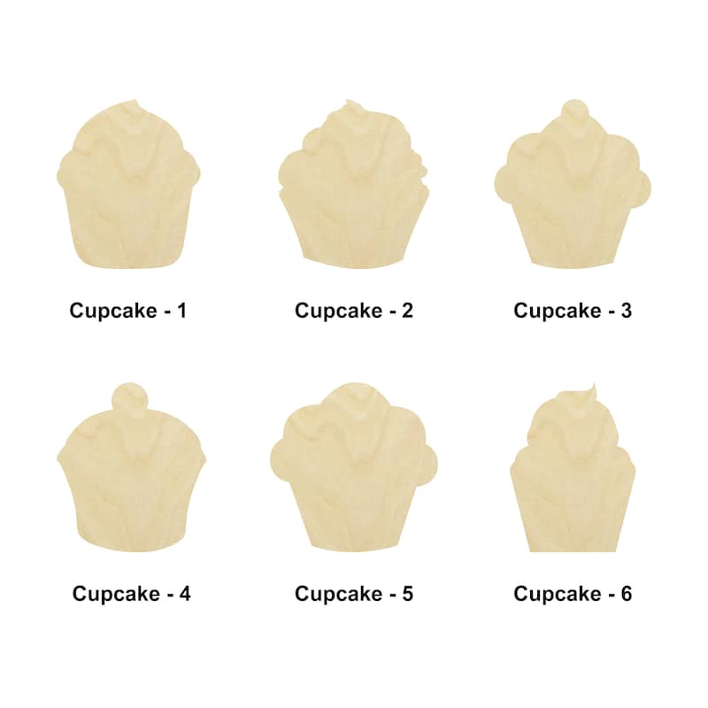 Cupcake Shape - Etsy