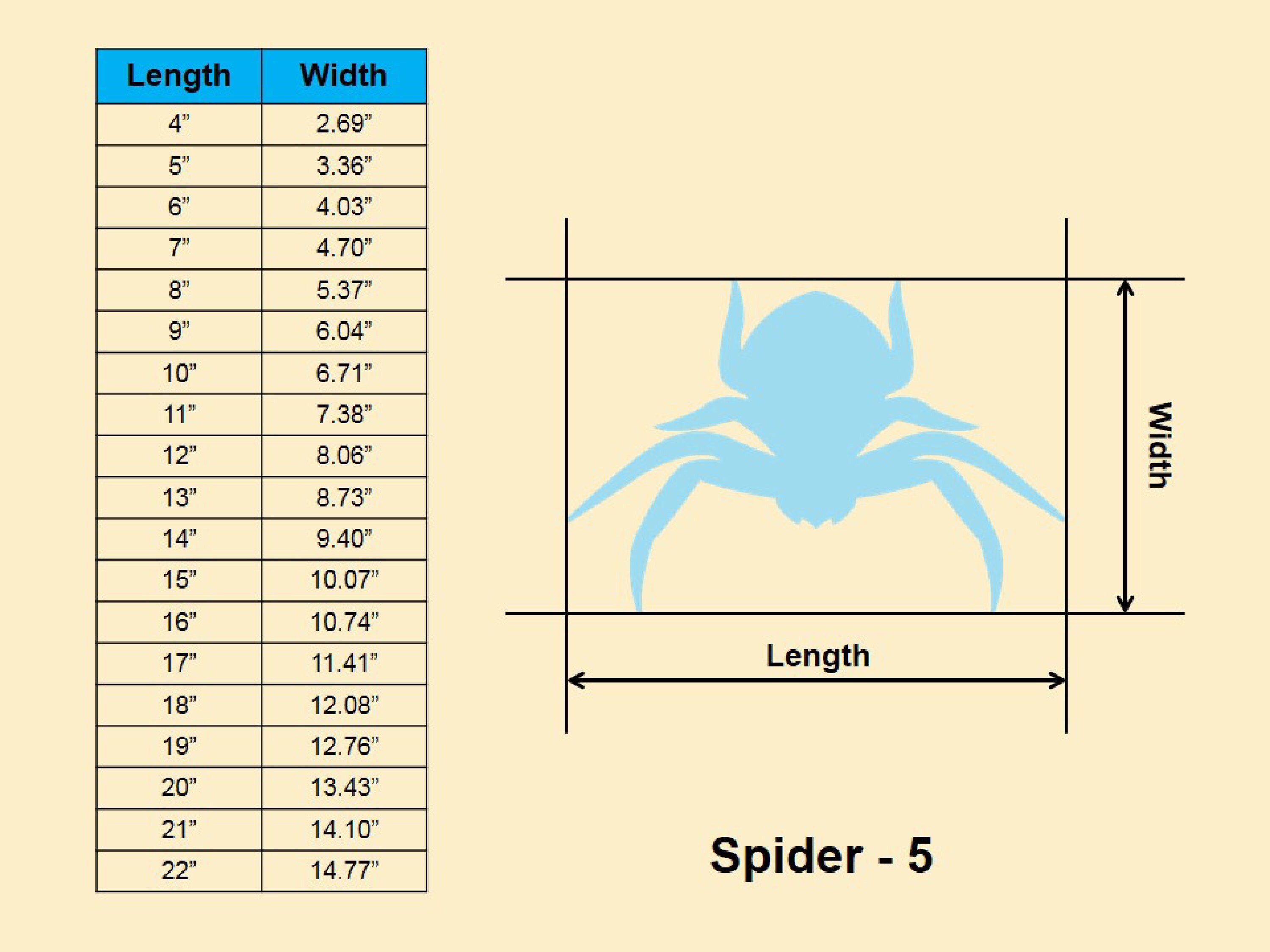 Spider Bug Insect Shape - Multiple Sizes - Laser Cut Unfinished Wood ...