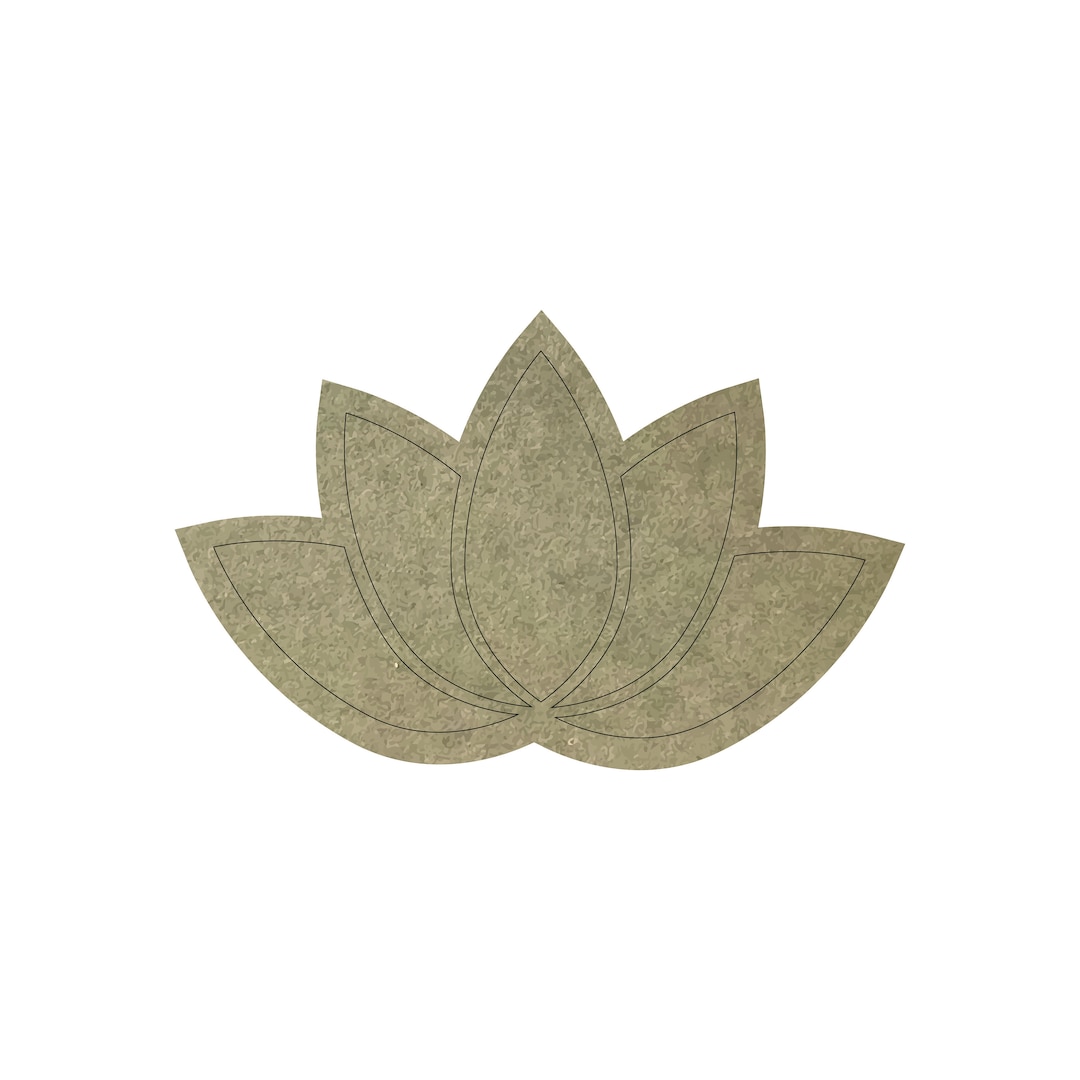 Lotus Flower-1 Acrylic Blanks and Acrylic Cutouts for Key Chains ...