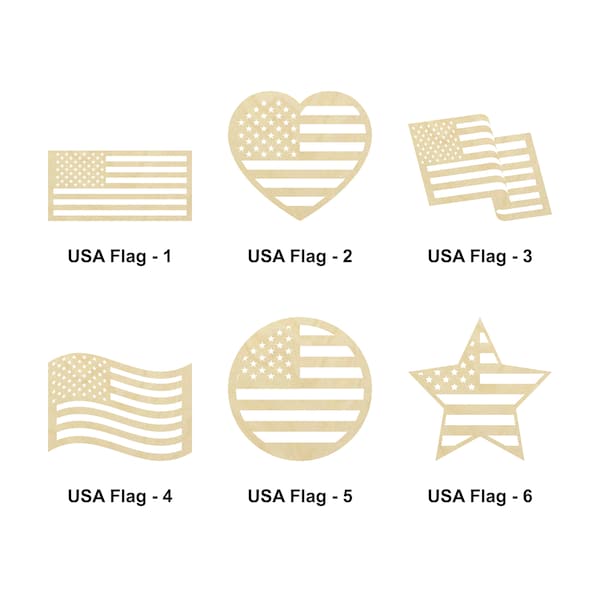Laser Cut Wooden Kids Flag - Etsy