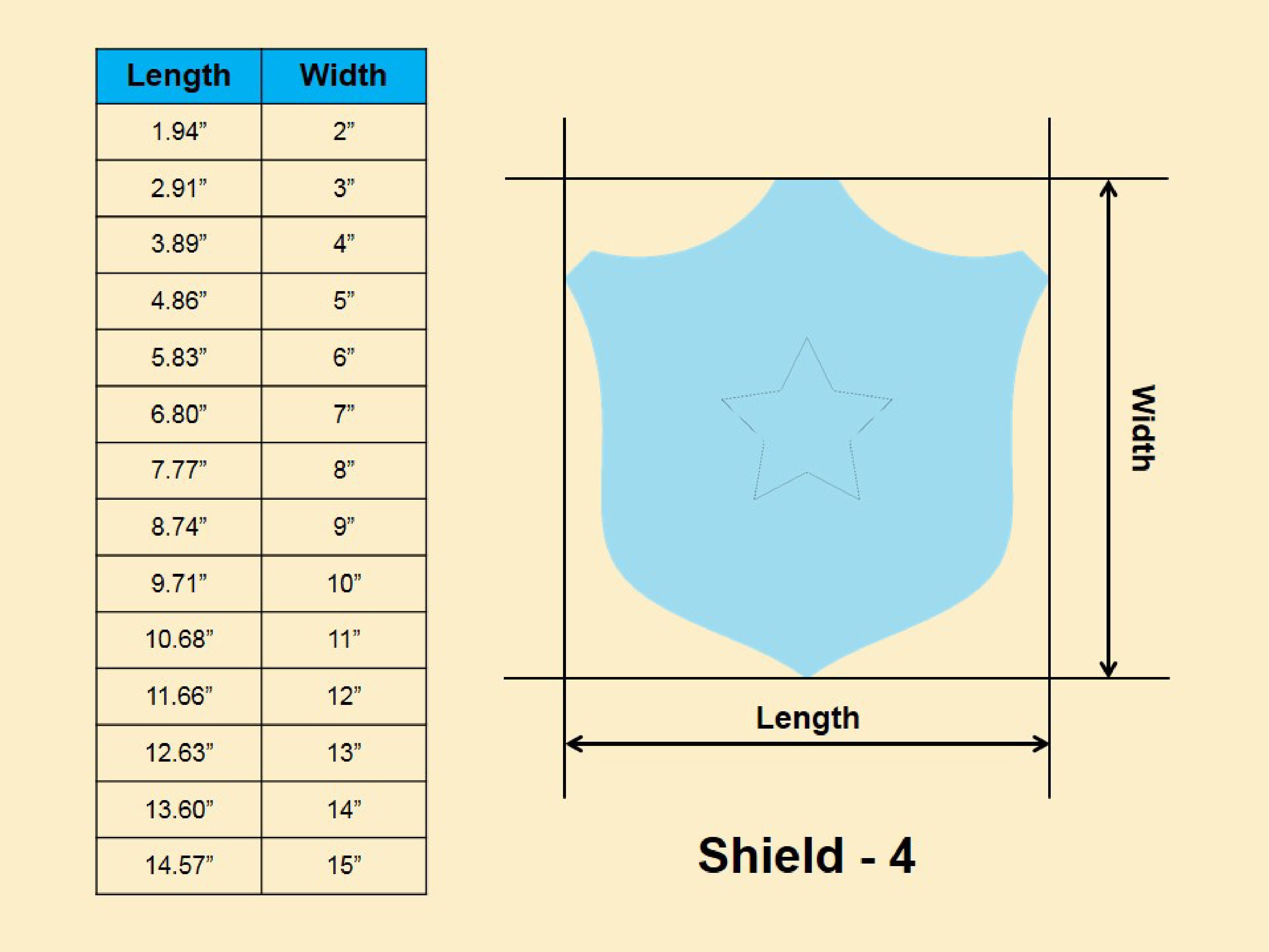 Shield Soldier or Knight Shape - Multiple Sizes - Laser Cut Unfinished ...